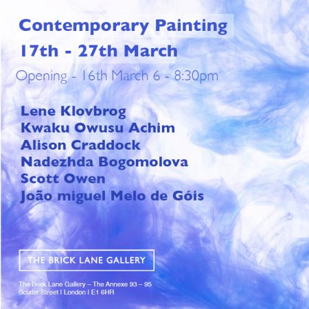 Phil Redford - 5th - 11th April - THE BRICK LANE GALLERY LONDON