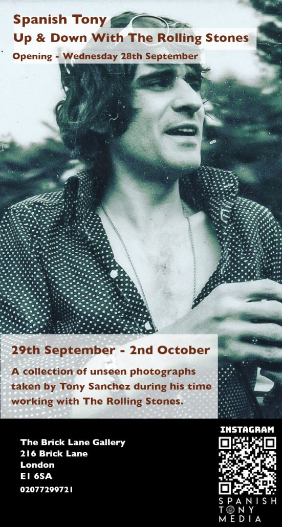 Spanish Tony - Up & Down With The Rolling Stones - THE BRICK LANE ...